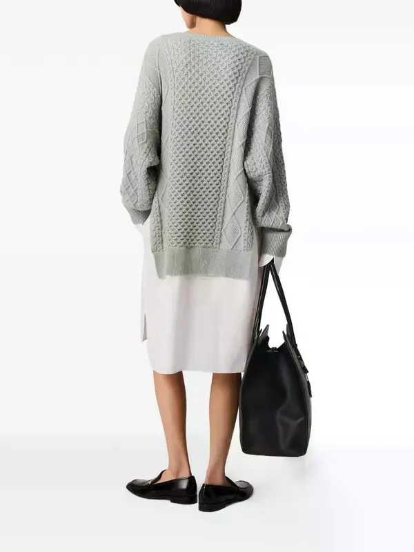 Stella McCartney Cable-knit Mini Dress