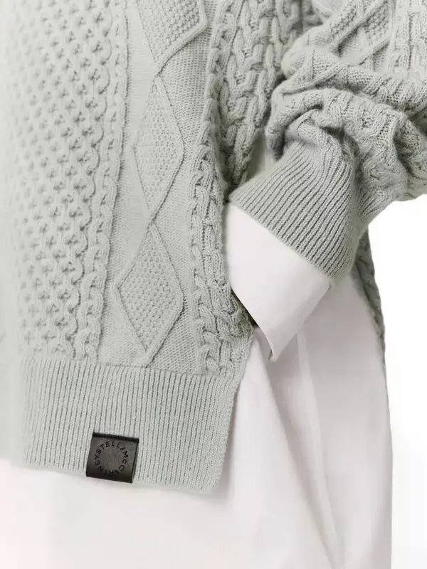 Stella McCartney Cable-knit Mini Dress