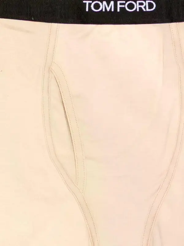 TOM FORD Logo-waistband Boxers - Neutrals