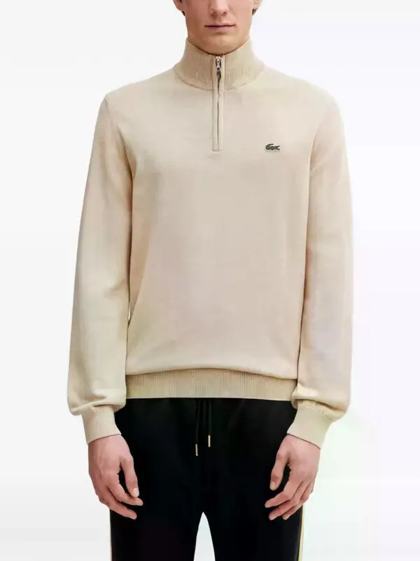 Lacoste Zip-neck Sweatshirt