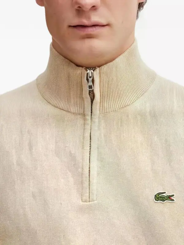 Lacoste Zip-neck Sweatshirt