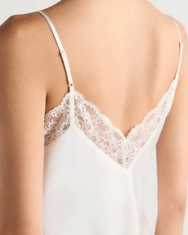 Quince Satin Lace Chemise