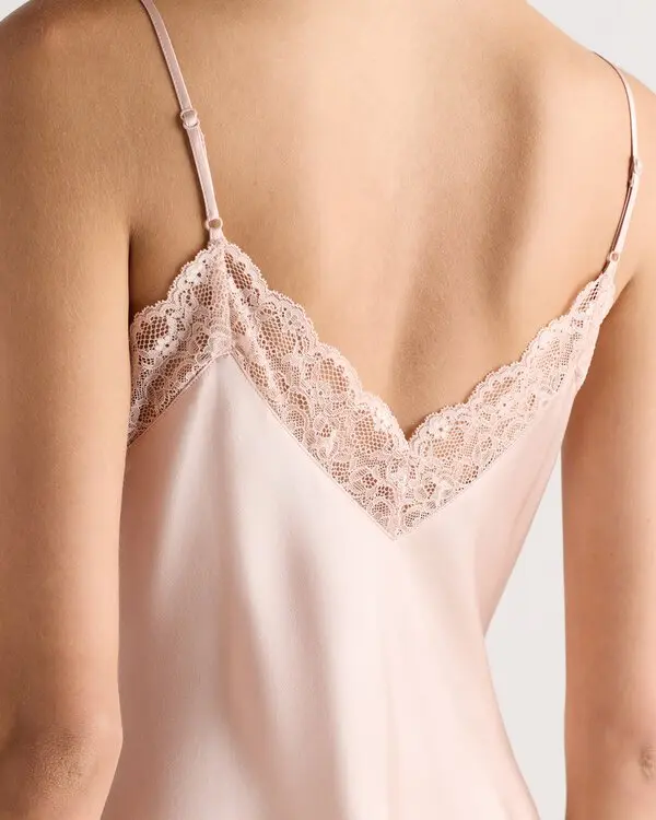 Quince Satin Lace Chemise
