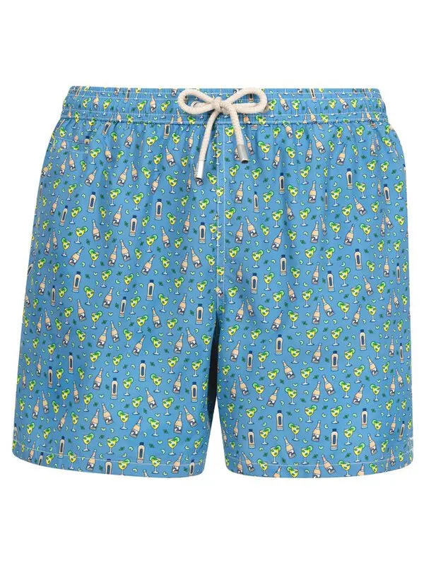 MC2 SAINT BARTH Ultralight Swim Trunks - Blue