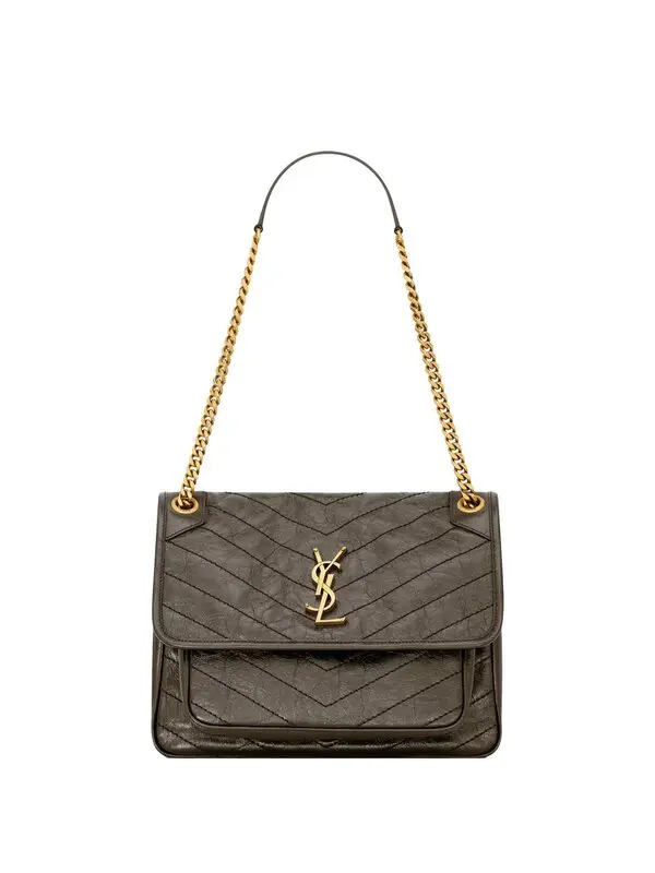 Saint Laurent Soft Niki Medium Bag - Green
