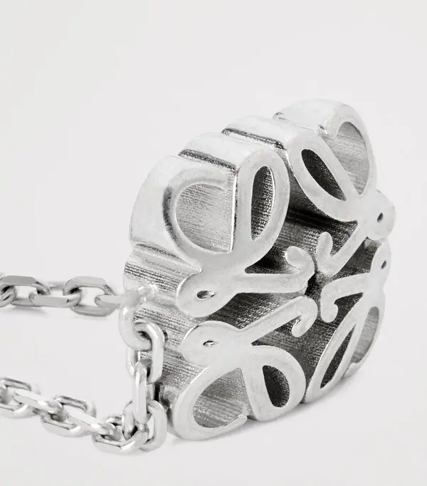 Loewe Sterling Bombé Anagram Bracelet