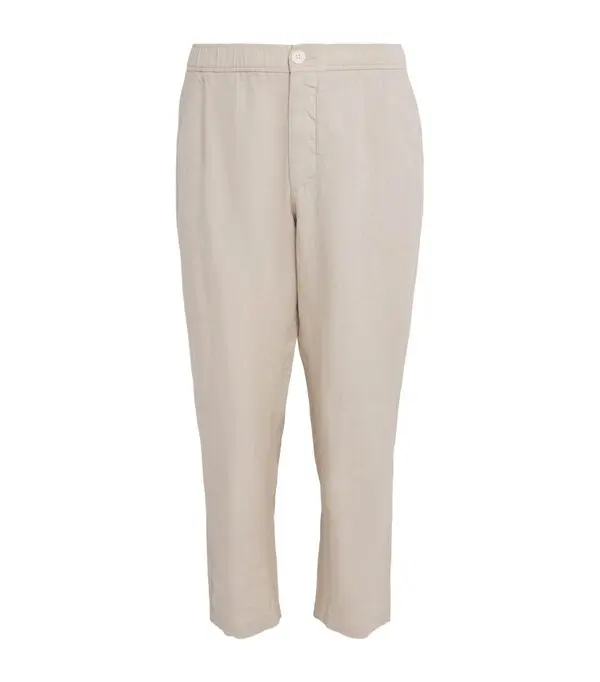 WAX LONDON Linen Kurt Chinos - Beige