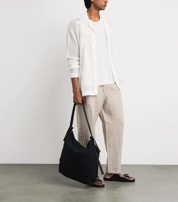 WAX LONDON Linen Kurt Chinos
