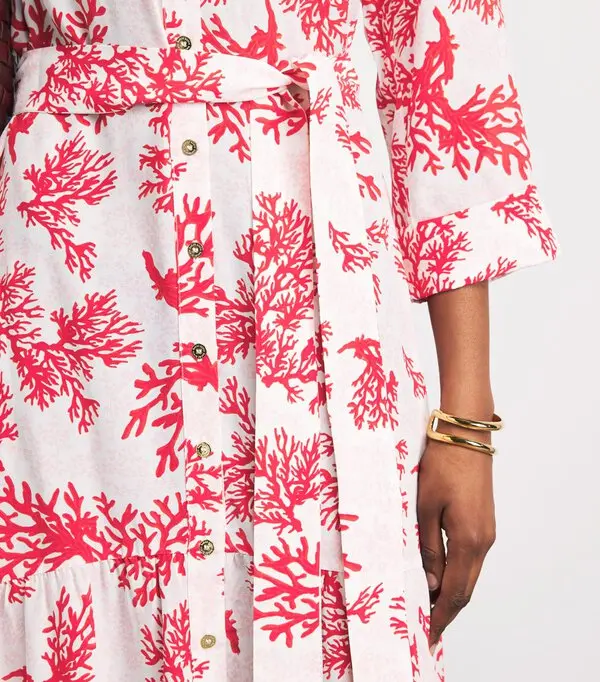 Heidi Klein Silk Maxi Shirt Dress