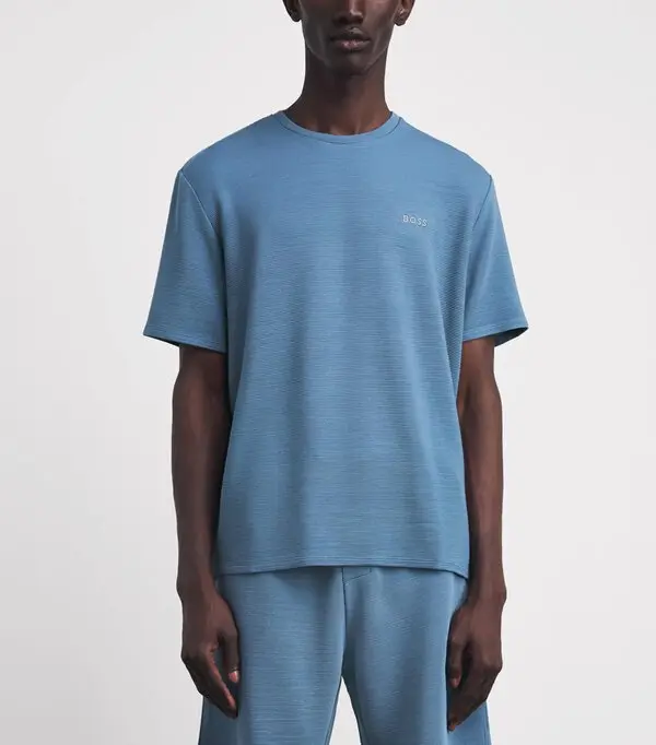 BOSS Rib-knit Logo T-shirt