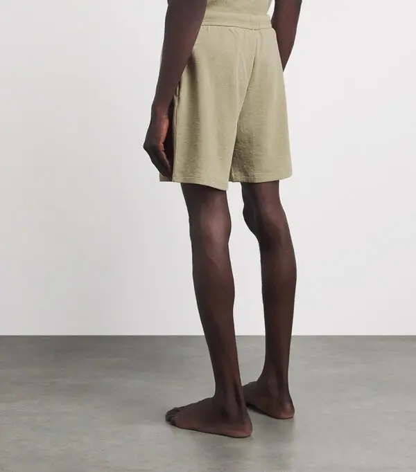 BOSS Waffle-knit Logo Shorts