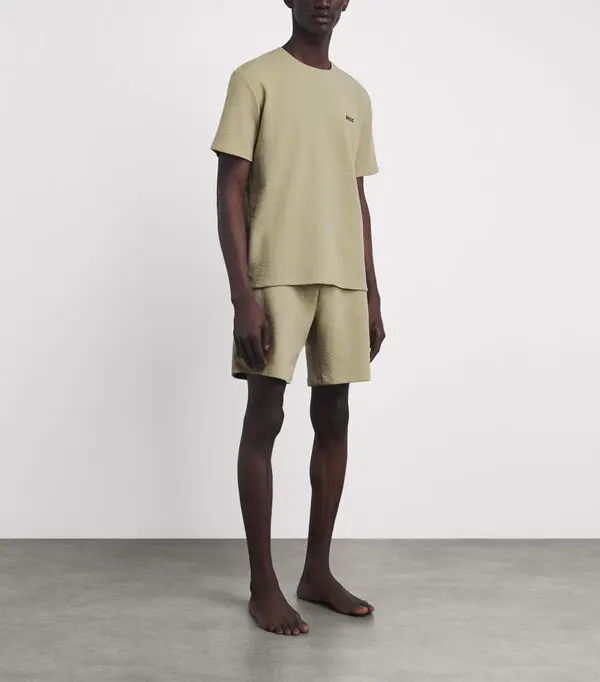 BOSS Waffle-knit Logo T-shirt