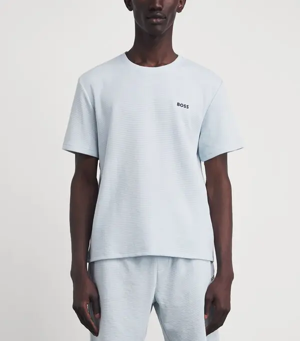 BOSS Waffle-knit Logo T-shirt