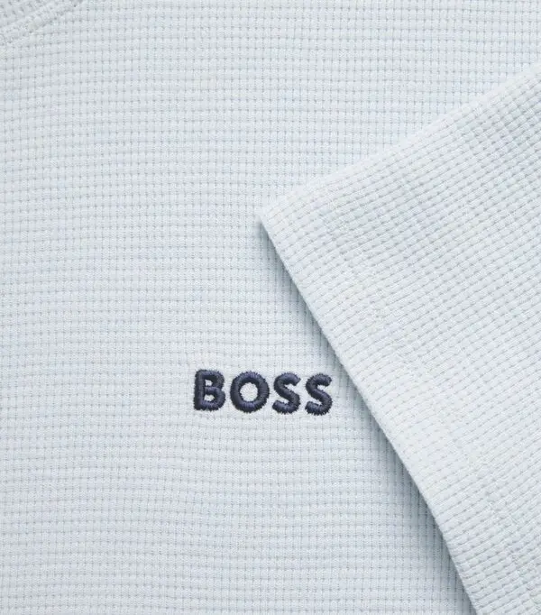 BOSS Waffle-knit Logo T-shirt