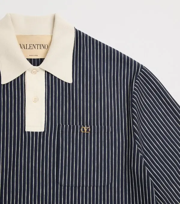 Valentino Garavani Stripe Polo Shirt