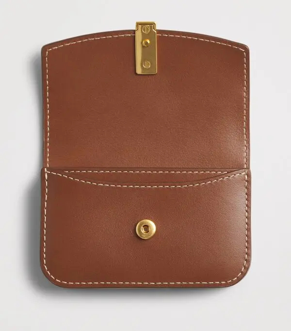 Polo Ralph Lauren Leather Flap Id Card Holder