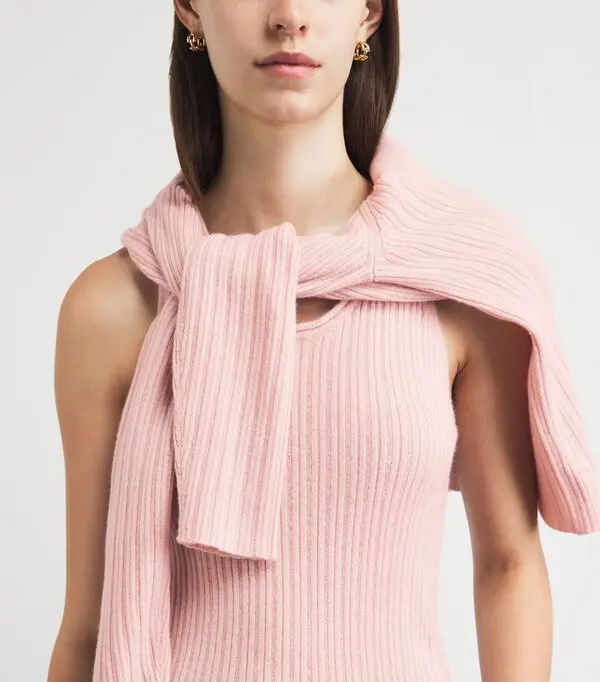 Johnstons Of Elgin Ribbed Cashmere Tank Top