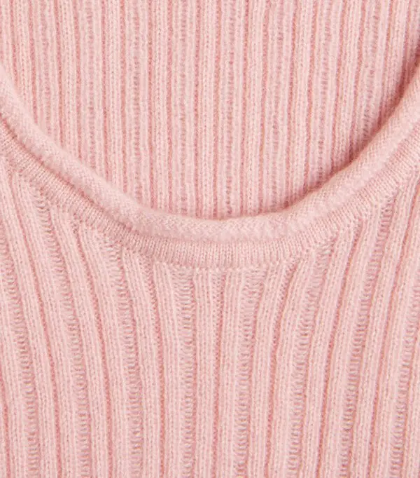 Johnstons Of Elgin Ribbed Cashmere Tank Top