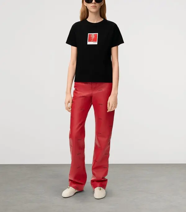 Loewe Stretch-cotton Polaroid Graphic T-shirt