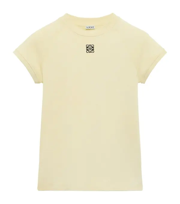 Loewe Cotton-blend Baby T-shirt - Yellow