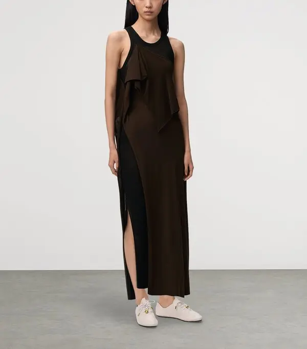 Loewe Mesh Layered Maxi Dress