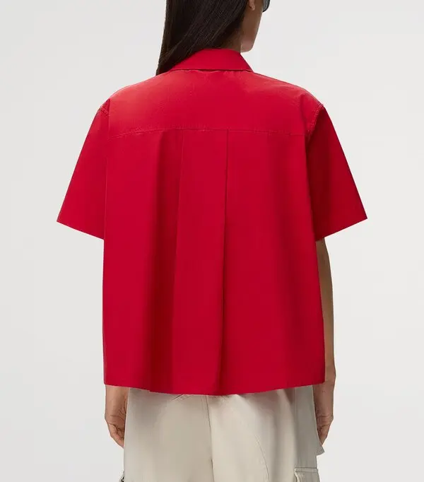 Loewe Cotton-blend Trapeze Shirt