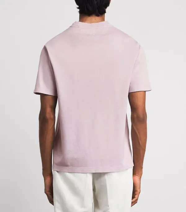 Canali Cotton Embroidered T-shirt