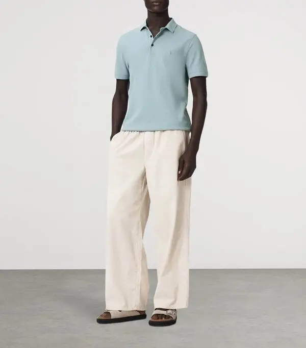 ALLSAINTS Organic Cotton Reform Polo Shirt