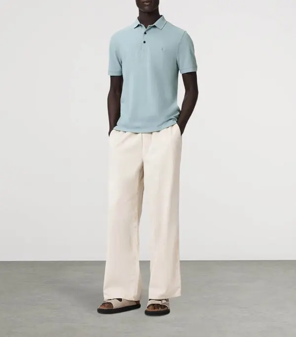 ALLSAINTS Organic Cotton Reform Polo Shirt