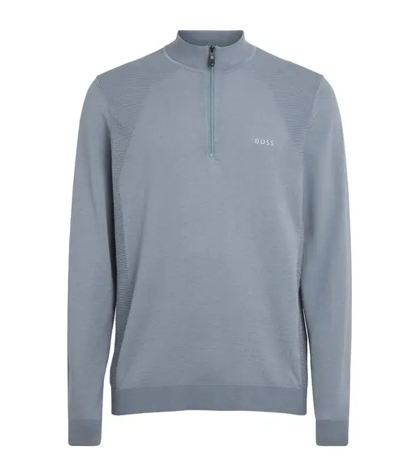 BOSS Momentum Lite Zip Neck Sweatshirt