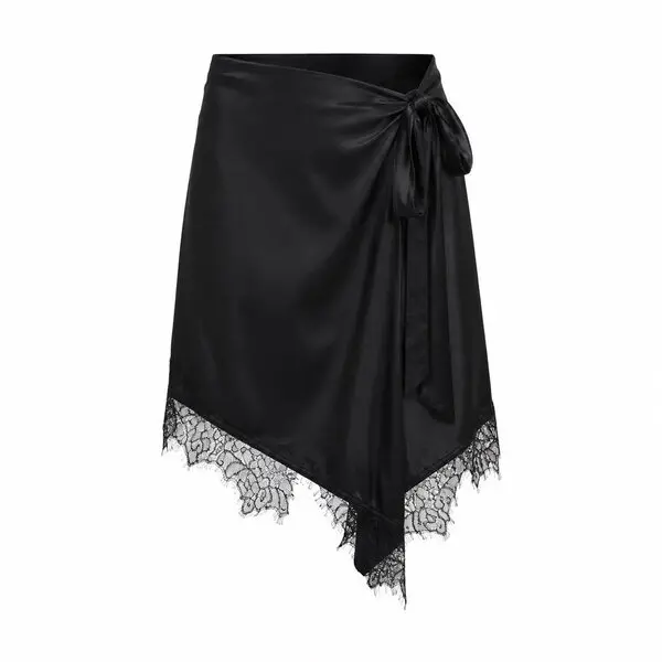 ATS THE LABEL Vivienne Lace Waist Wrap - Black
