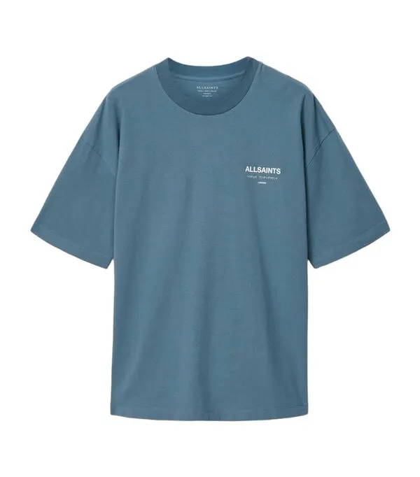 ALLSAINTS Organic Cotton Underground T-shirt - Blue