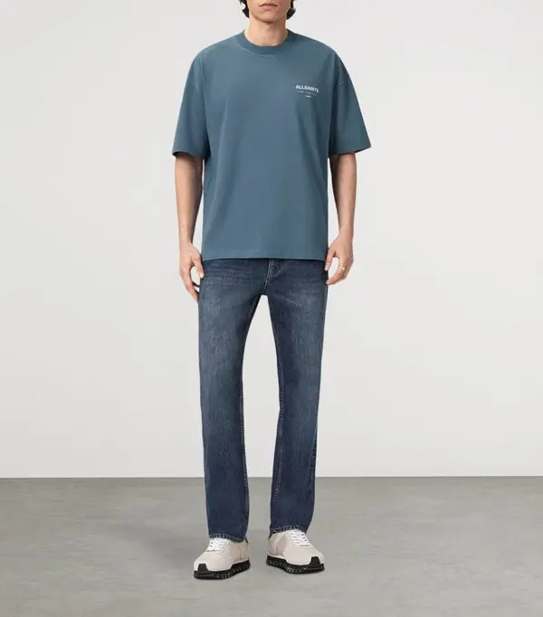 ALLSAINTS Organic Cotton Underground T-shirt - Blue