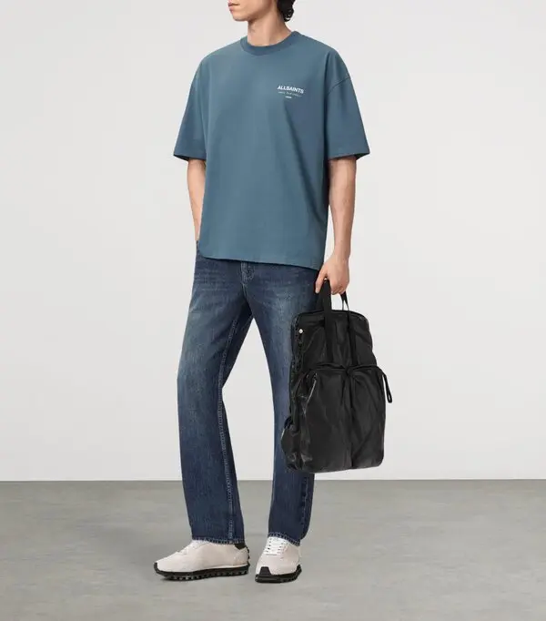 ALLSAINTS Organic Cotton Underground T-shirt - Blue