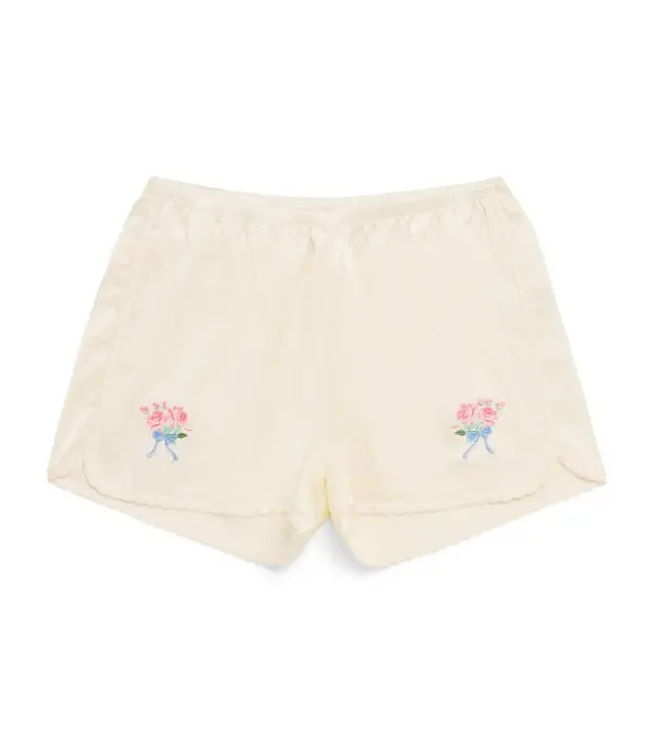 KONGES SLOJD Konges Sløjd Embroidered Sheeny Shorts