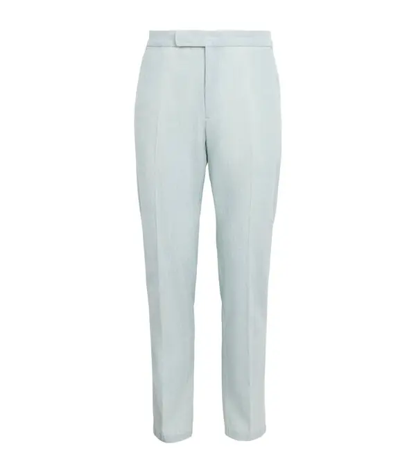Polo Ralph Lauren Linen Straight Leg Trousers