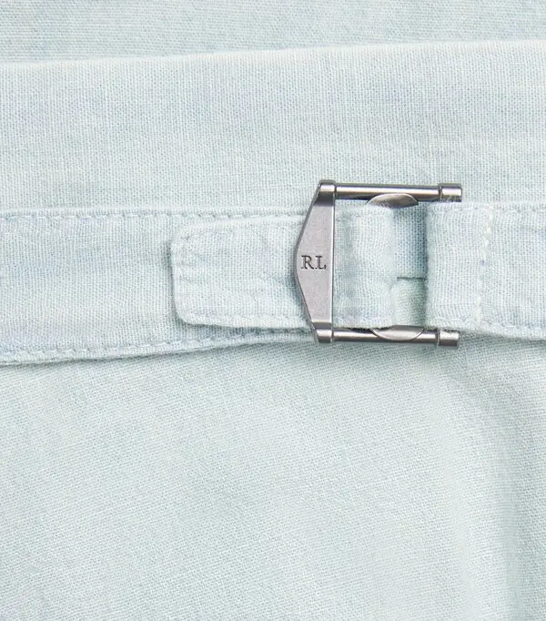 Polo Ralph Lauren Linen Straight Leg Trousers