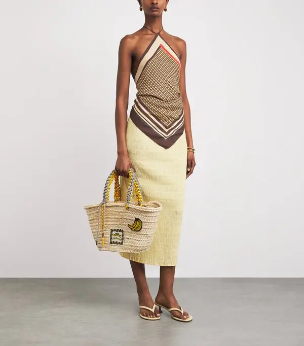 SIR. Satin Cooper Scarf Top