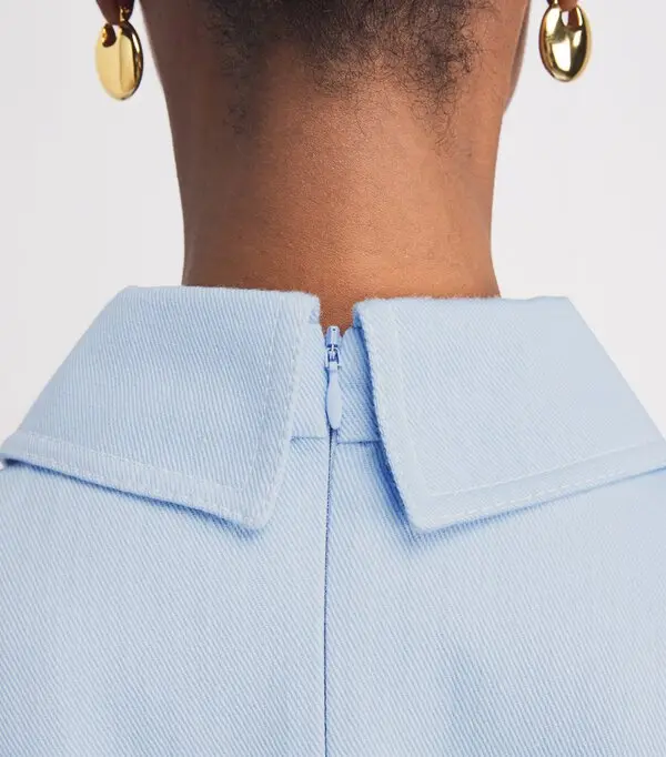 EMILIA WICKSTEAD Denim Jody Midi Dress - Blue