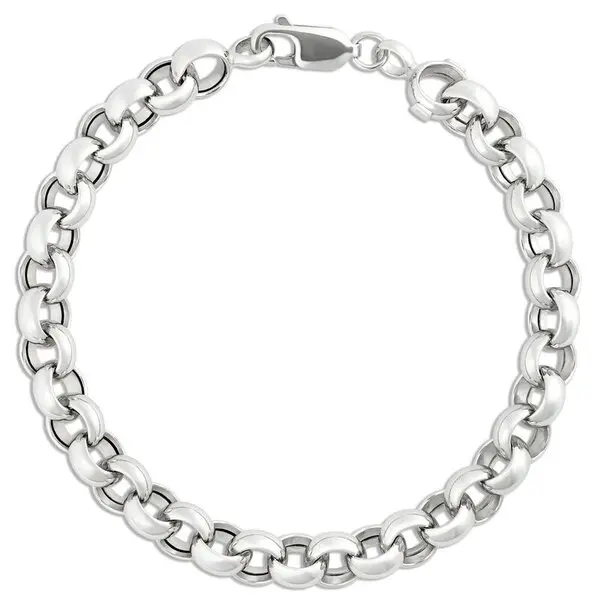 Toscano Classic Rolo Link Bracelet, Sterling Silver,|sfaar6 7.5" 14gms - Ss