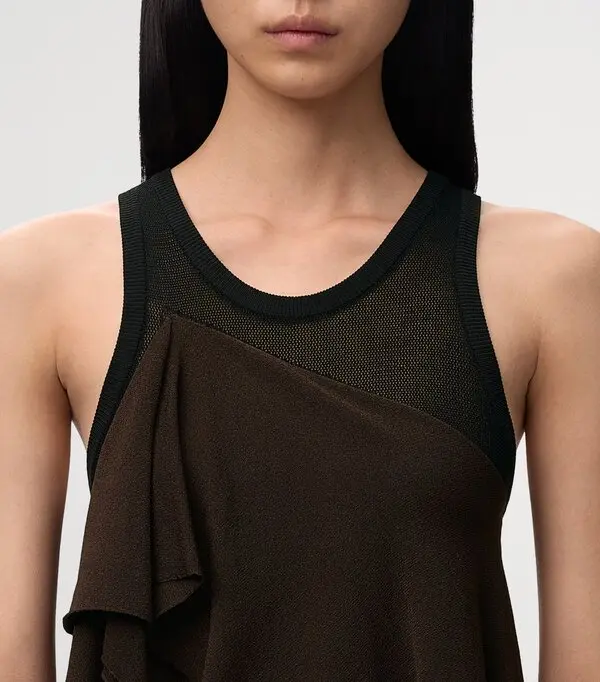 Loewe Mesh Layered Maxi Dress