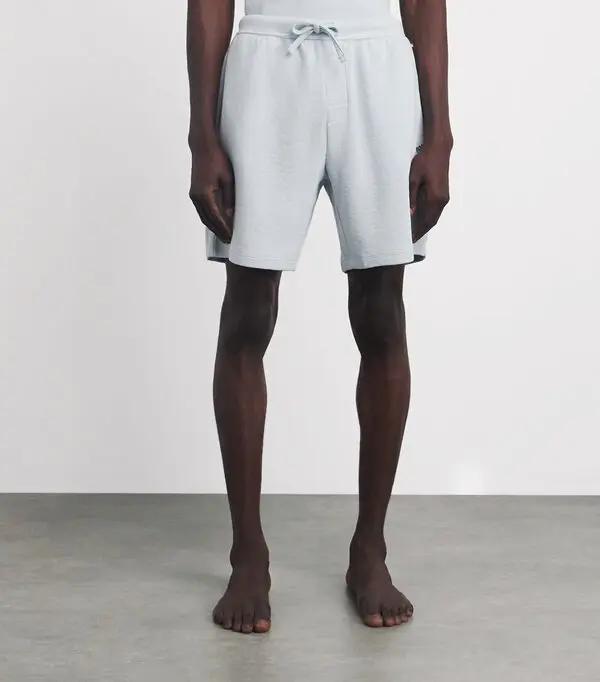 BOSS Waffle-knit Logo Shorts