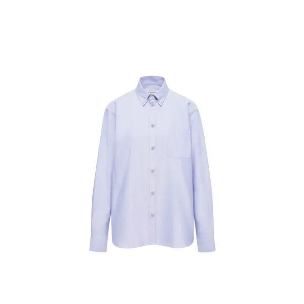 Moncler Cotton Shirt - Blue
