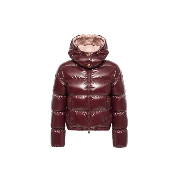 Moncler Niveole Short Down Jacket - Brown
