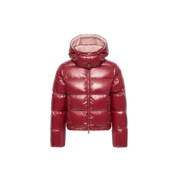 Moncler Niveole Short Down Jacket - Red