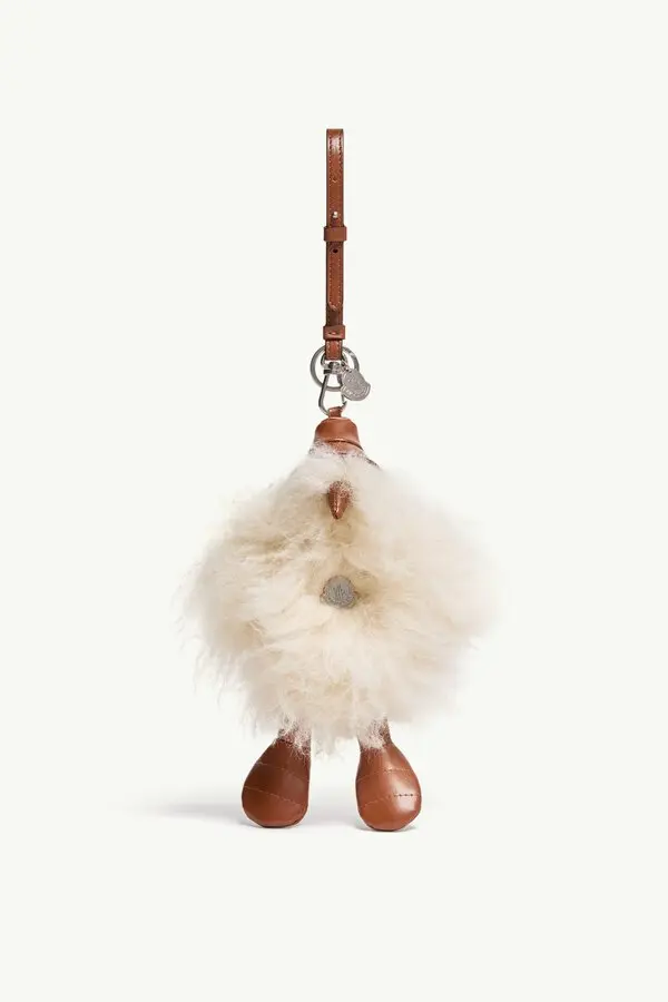 Moncler Monduck Key Holder - Beige