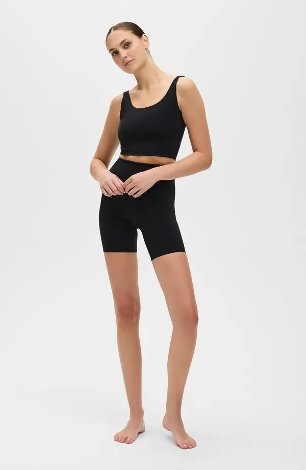 ELASTIQUE ATHLETICS Lisse Compression 7.5 Bike Short - Black
