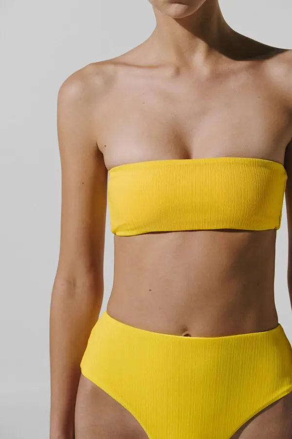 BAOBAB Galo Bikini Top - Popcorn