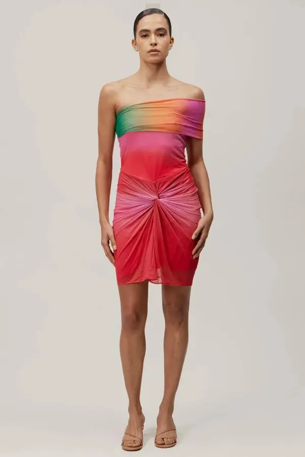 BAOBAB Tessa Mini Dress - Tropical Swirl