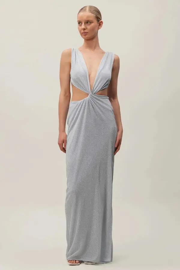 BAOBAB Rio Maxi Dress - Silver